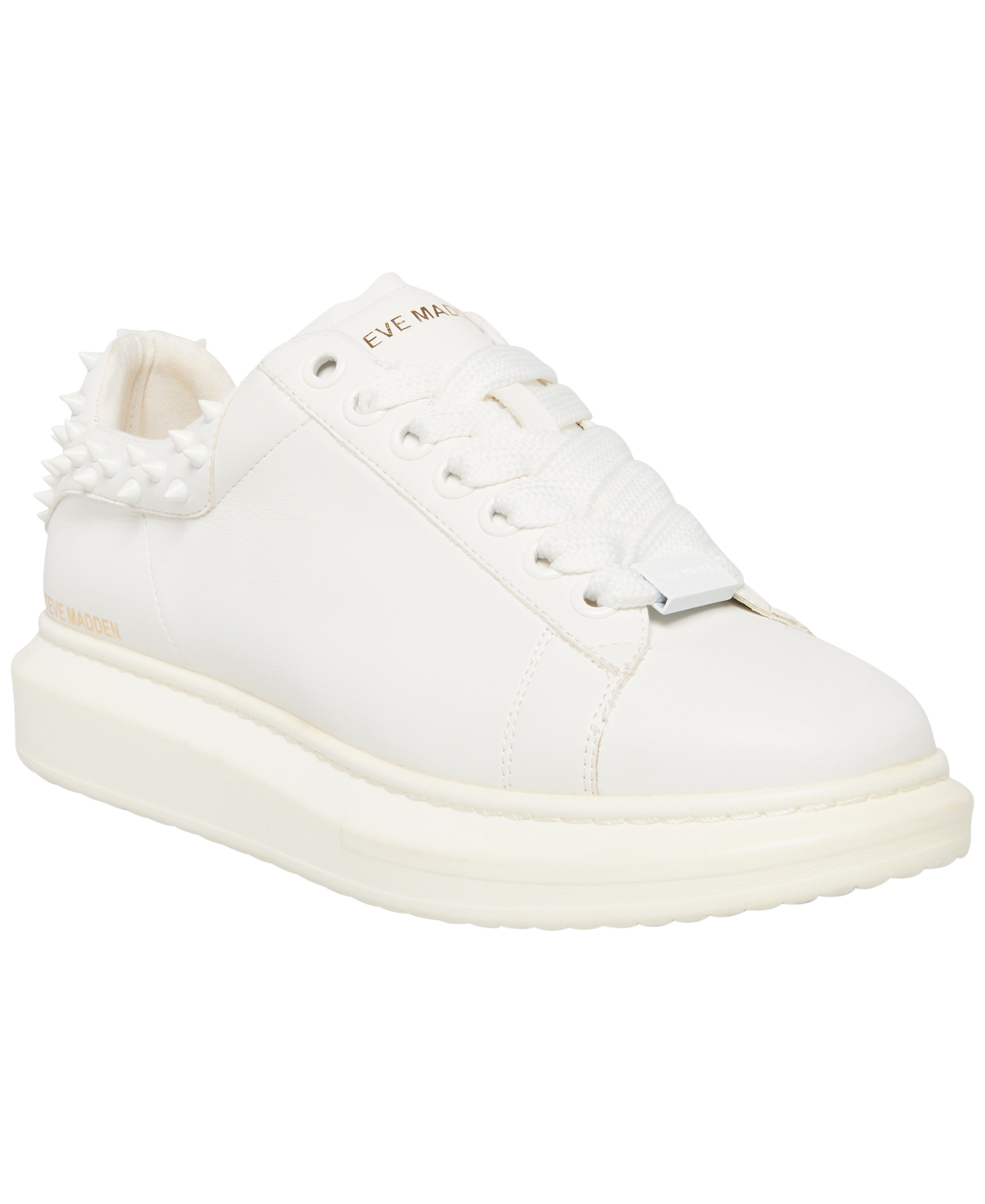 Click here for Steve Madden Mens Lace-Up Frosted Shoes - White prices