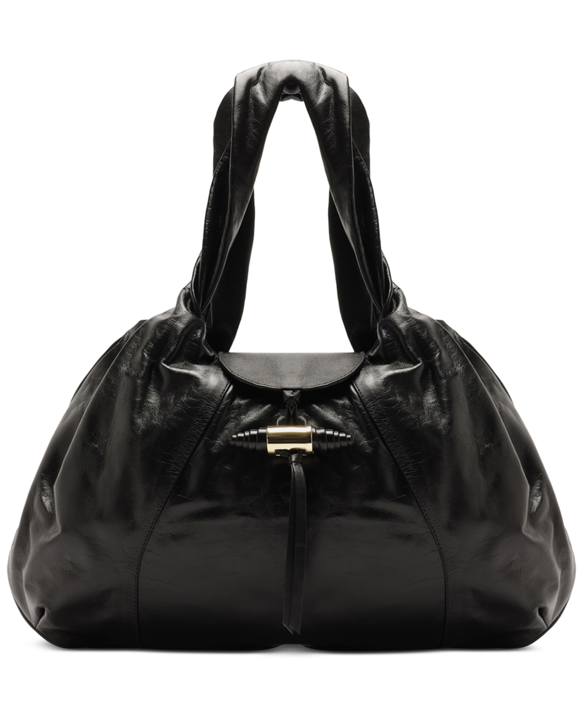 Click here for Arezzo Rita Extra-Large Decorative Tassel Snap But... prices