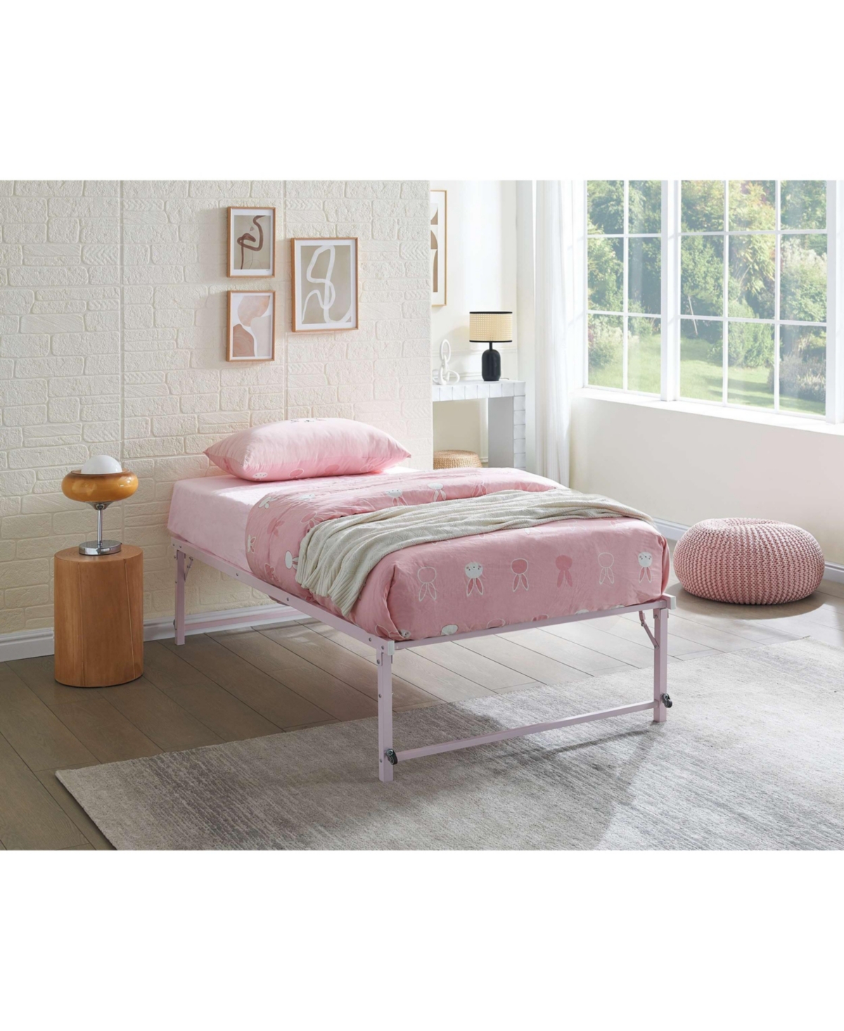 Click here for Kings Brand Furniture Twin Metal Daybed with Pop-U... prices
