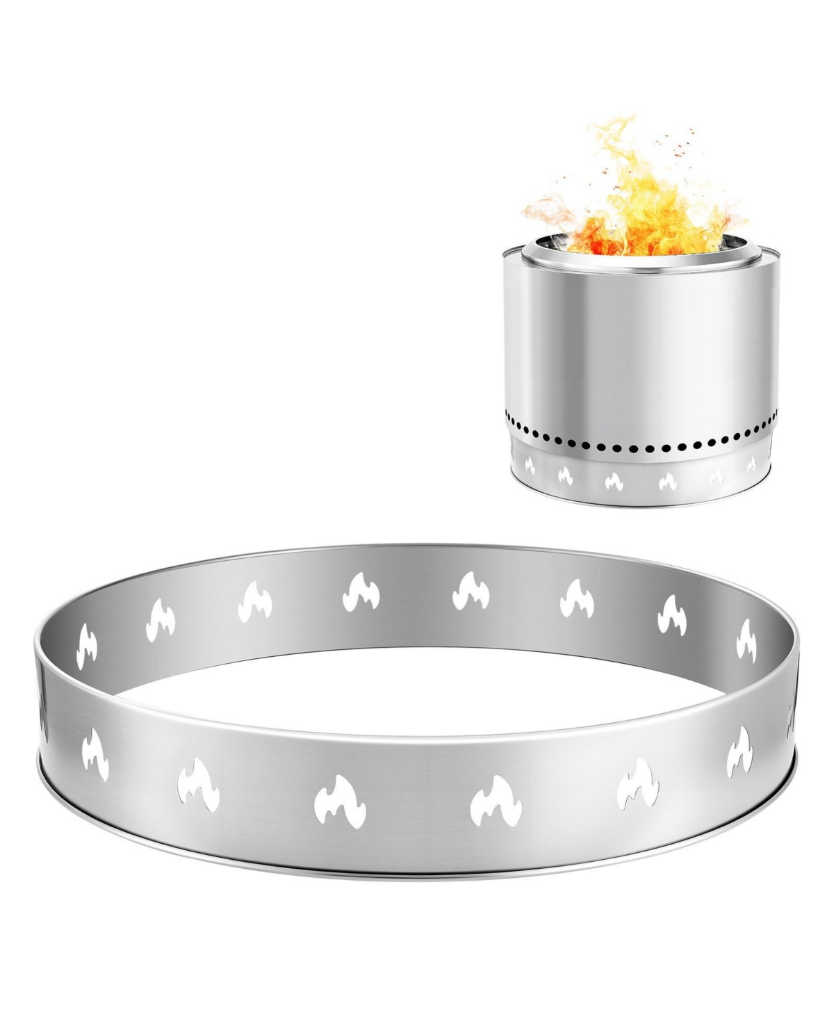 Click here for Ecooso Fire Pit Stand for Bonfire Stove  Stainless... prices