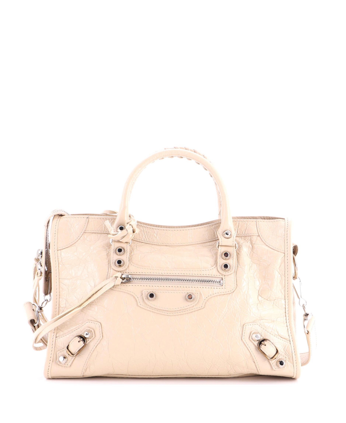 Click here for Pre-Owned Balenciaga Small City Classic Studs Bag... prices