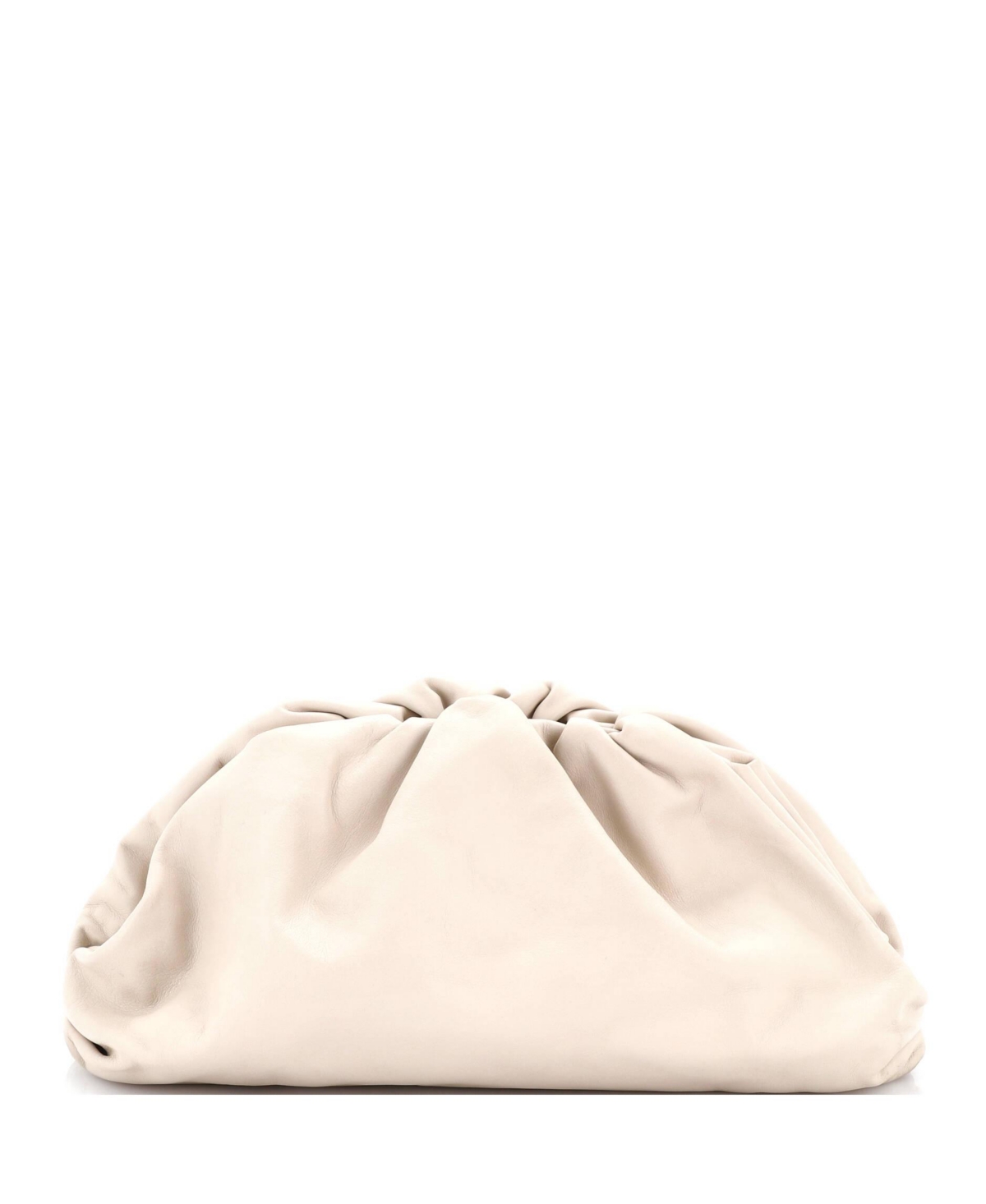 Click here for Pre-Owned Bottega Veneta The Pouch Leather - Natur... prices