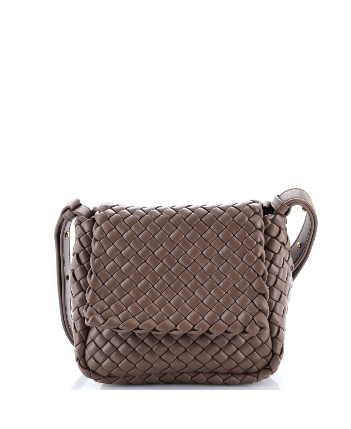 Click here for Pre-Owned Bottega Veneta Mini Cobble Flap Shoulder... prices