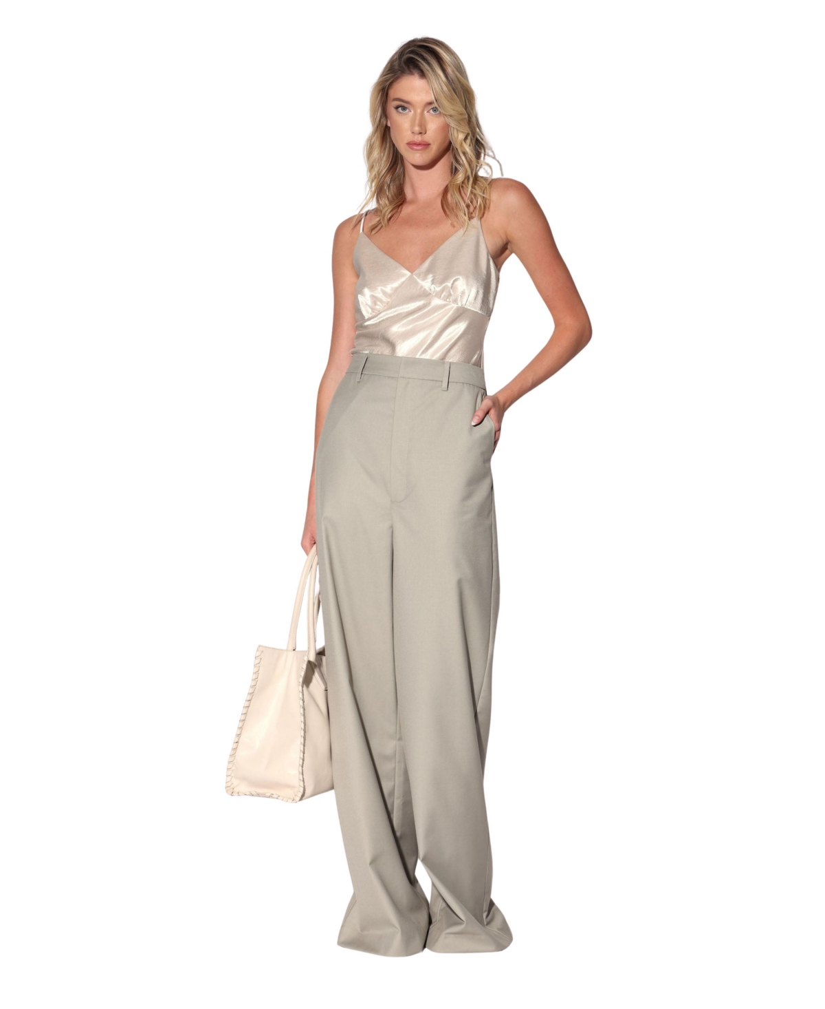 Click here for Walter Baker Womens Casper Pant - Pale sage prices