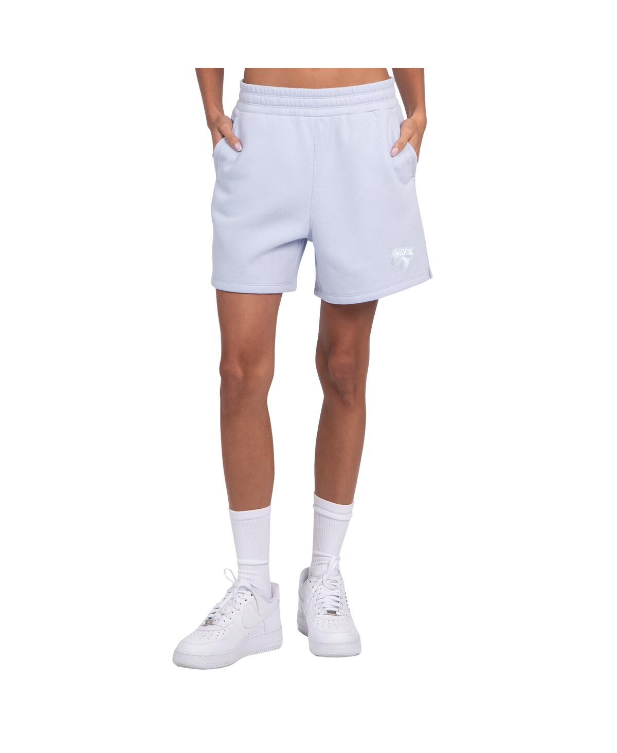 Click here for Starter Womens Blue New York Knicks Pastel High Wa... prices