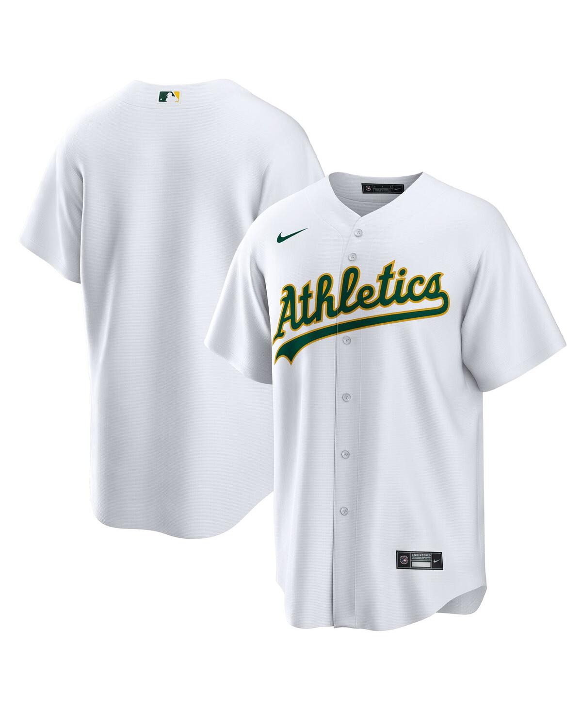 Click here for Nike Mens White Athletics Home Big Tall Replica Je... prices