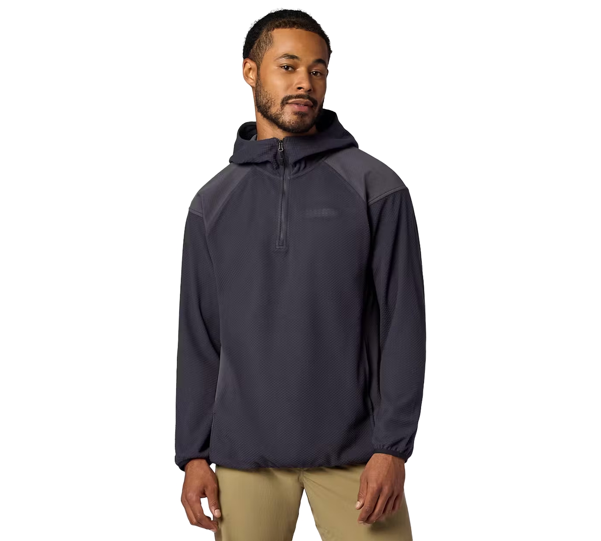 Click here for Marmot Mens Rockbound Hooded Quarter-Zip Fleece Sw... prices