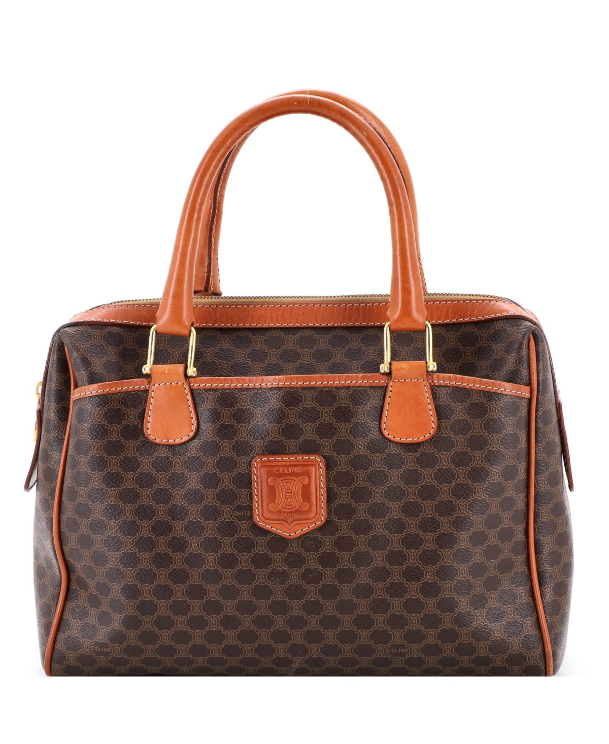 Click here for Pre-Owned Celine Medium Vintage Boston Bag Macadam... prices