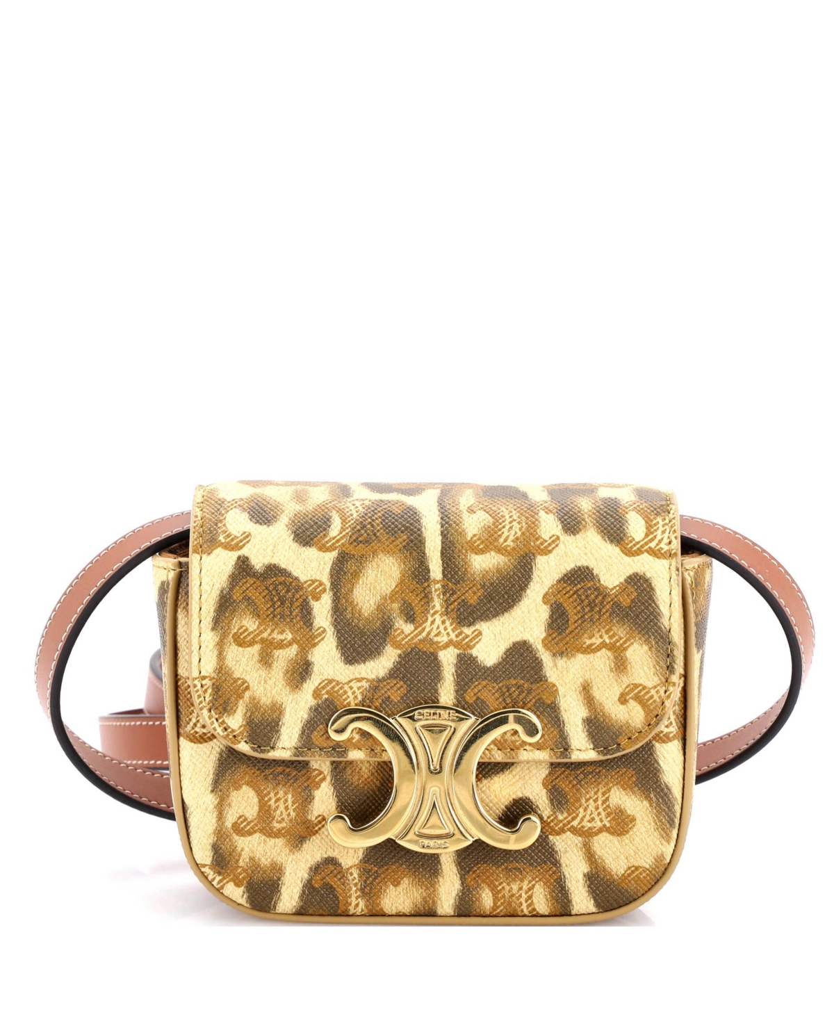 Click here for Pre-Owned Celine Mini Claude Shoulder Bag Printed... prices