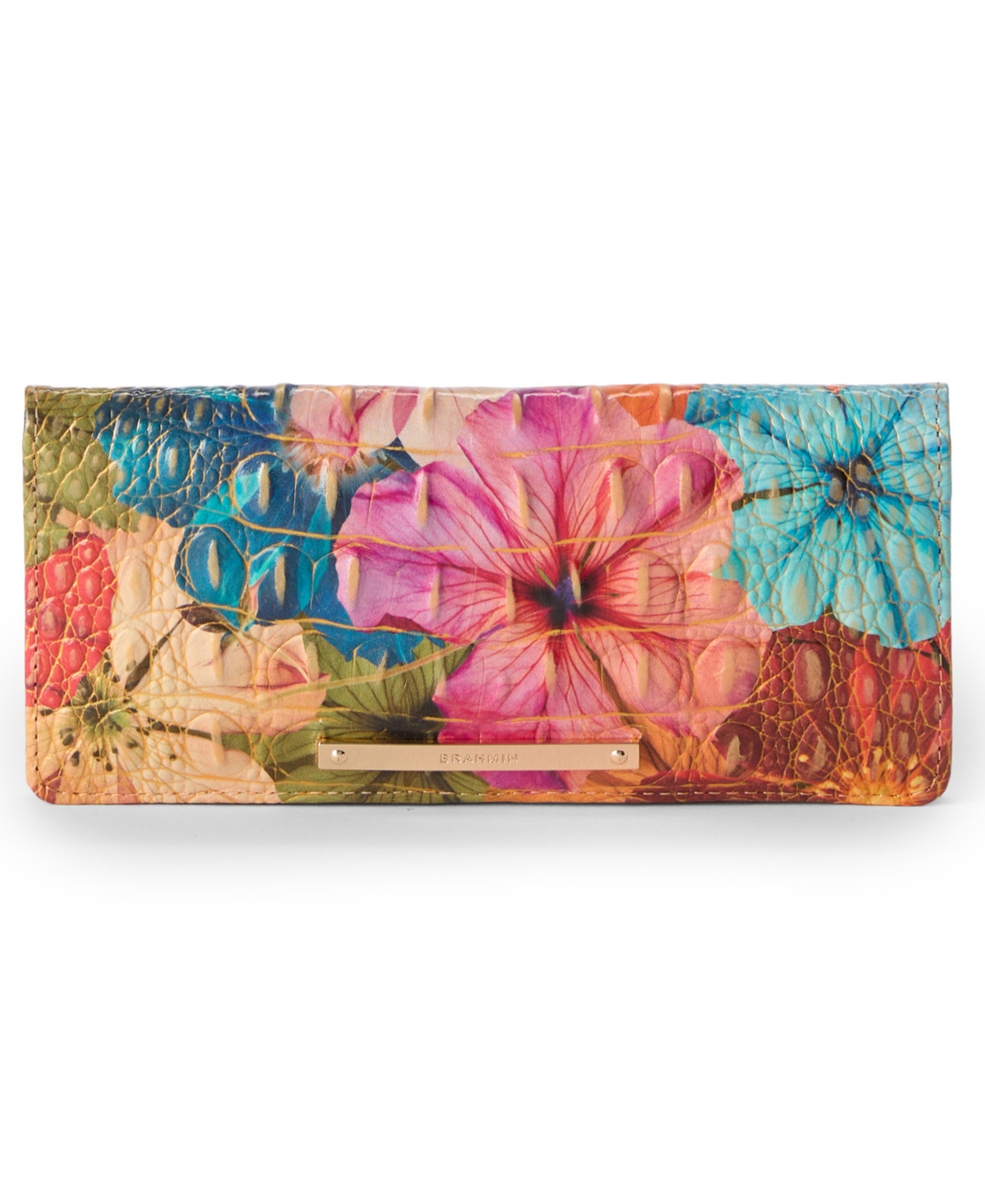 Click here for Brahmin Womens Ady Leather Wallet - Florita prices