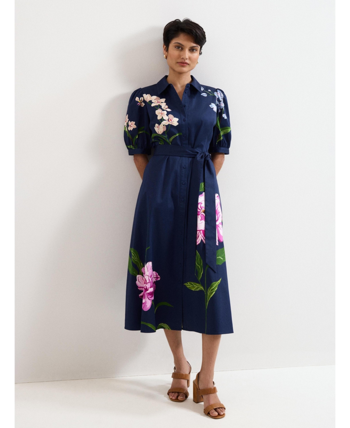 Click here for Phase Eight Womens Kerrie Floral Shirt Dress prices