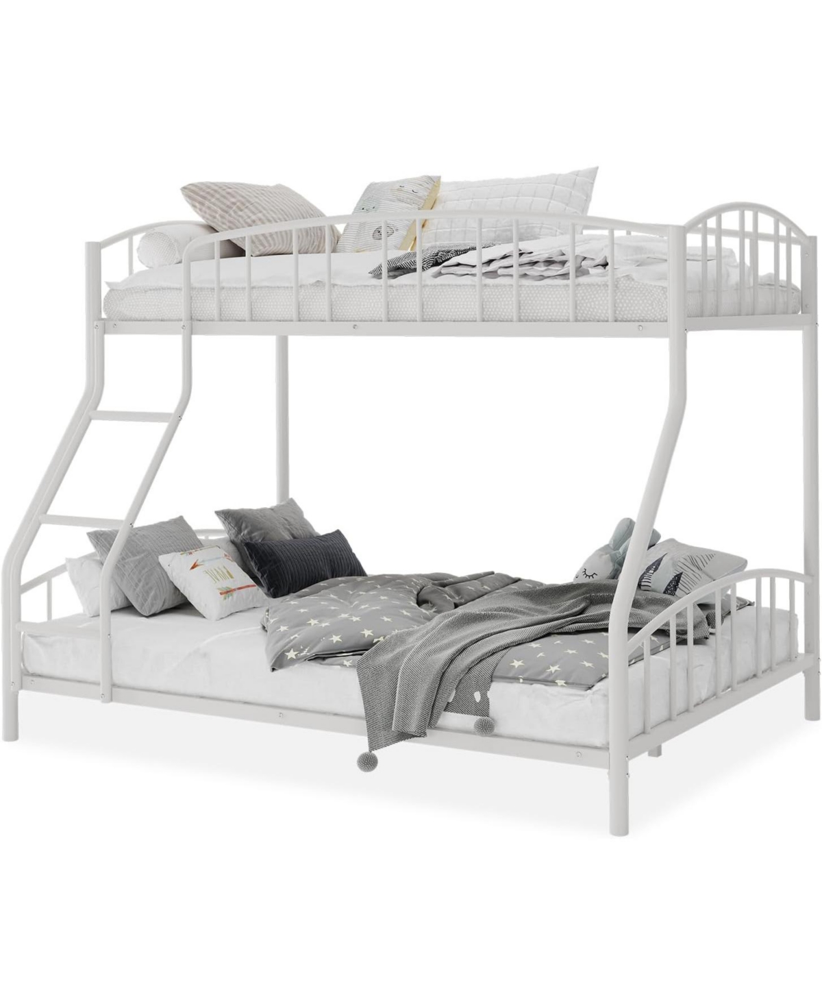 Click here for gaomon Twin Over Full Metal Bunk Bed with Ladder &... prices