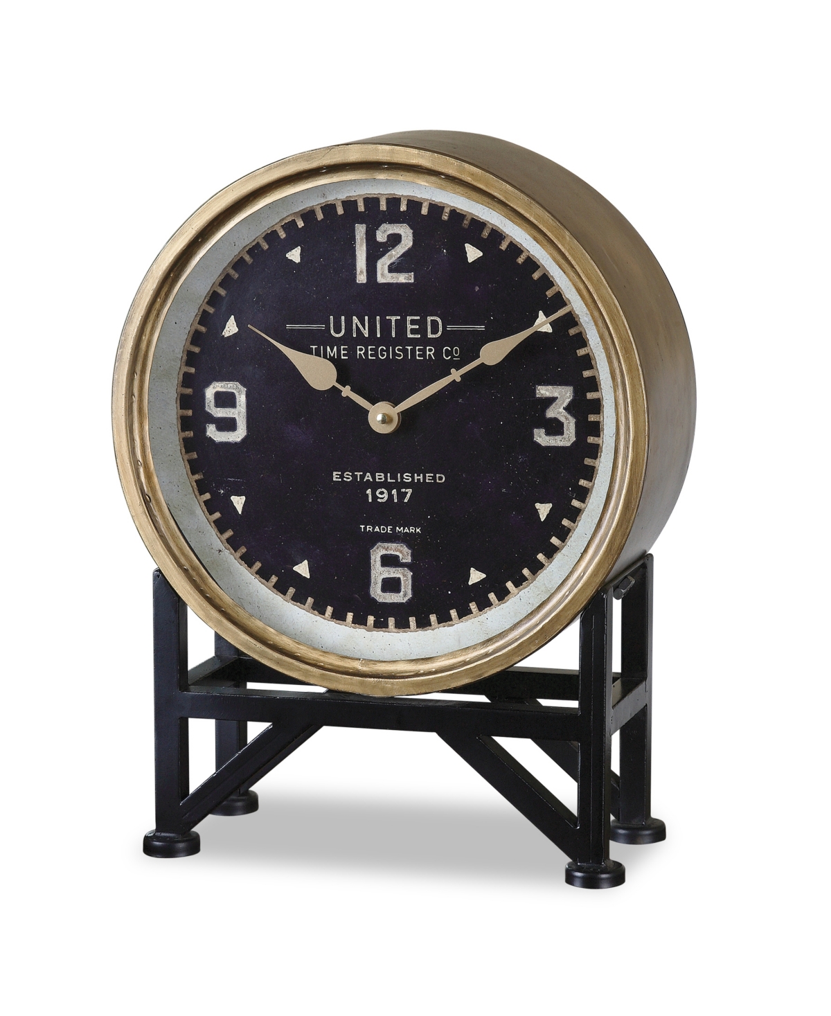 Click here for Uttermost Shyam 16 Table Clock - Black prices