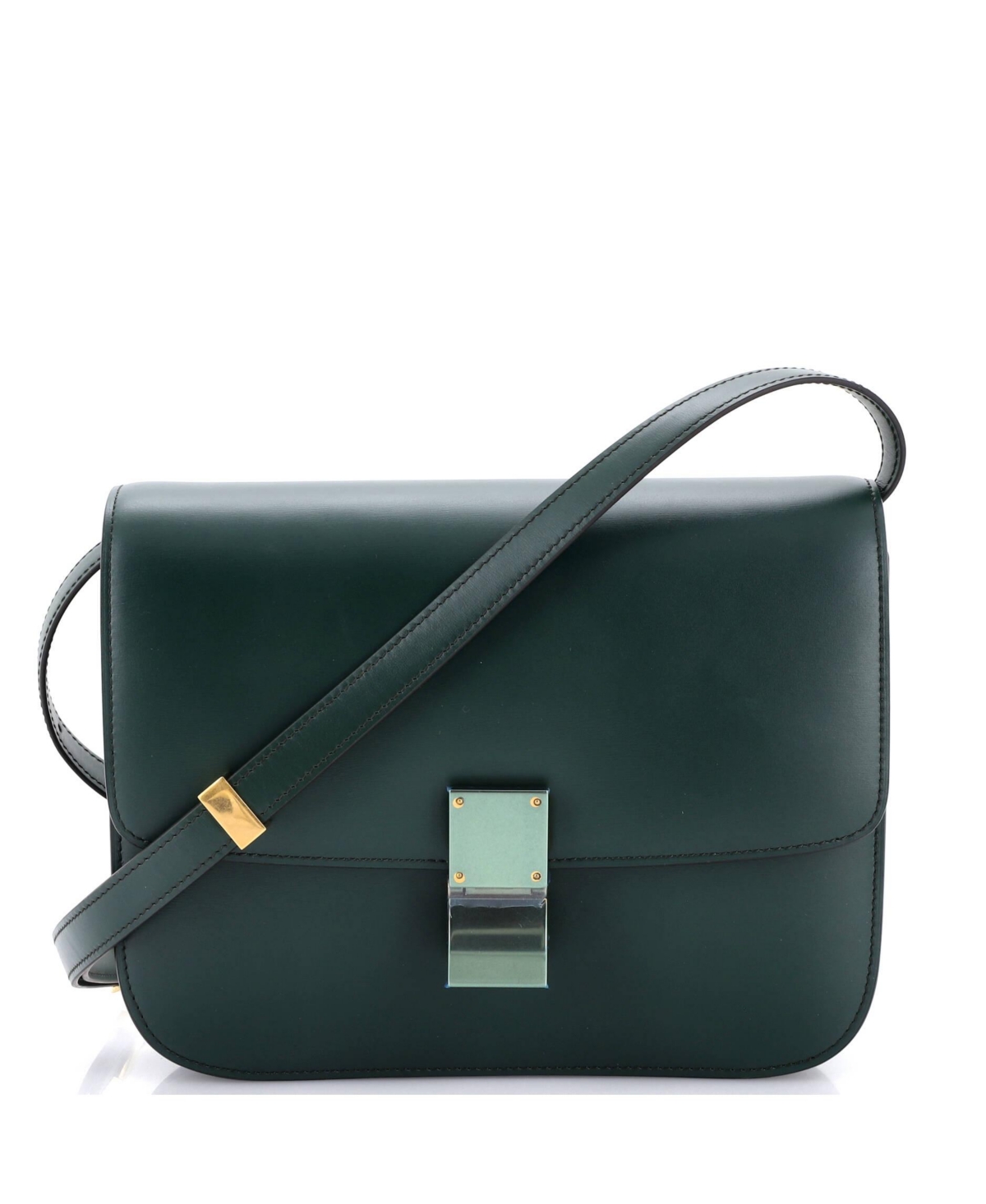 Click here for Pre-Owned Celine Medium Classic Box Bag Smooth Lea... prices