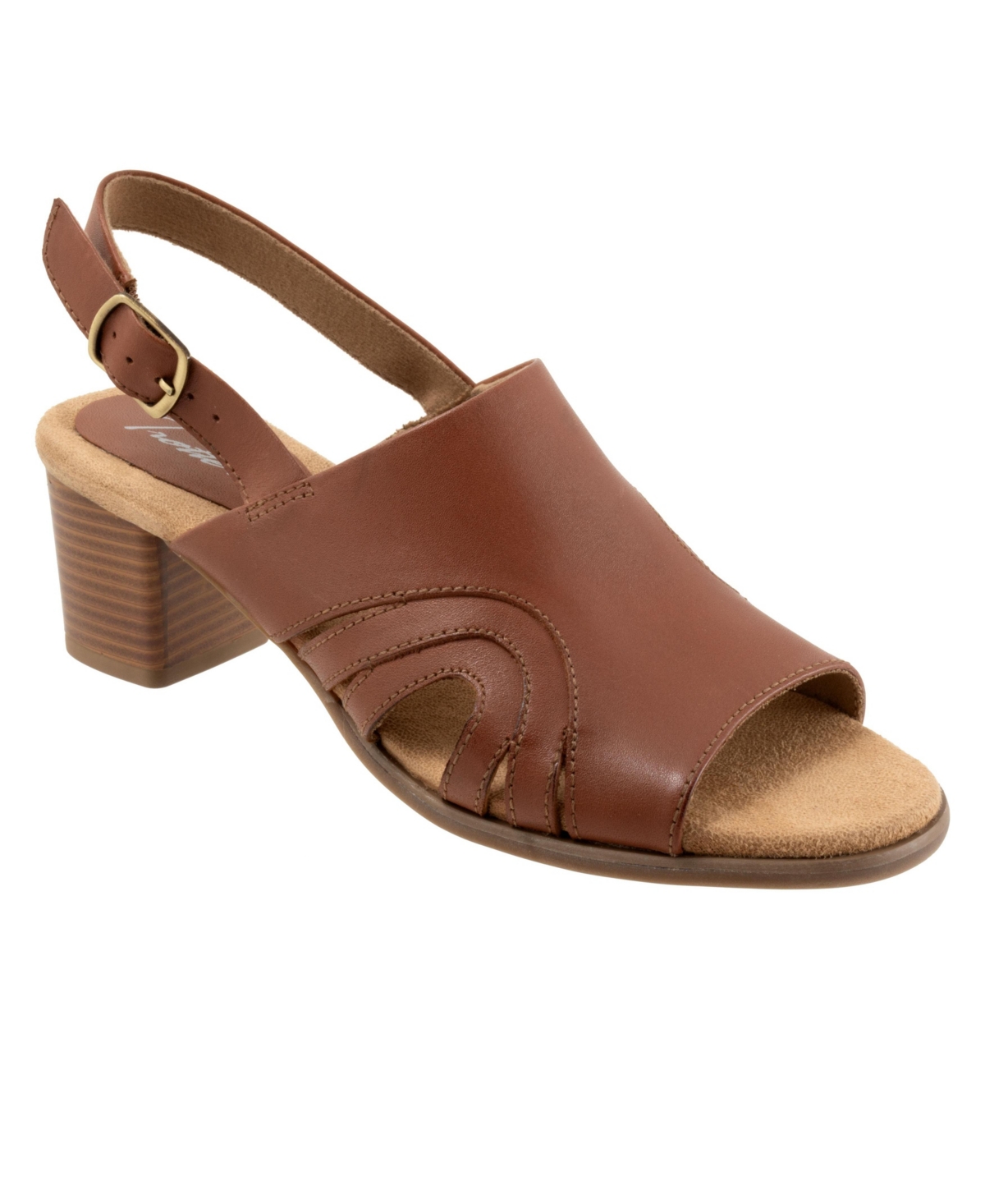 Click here for Trotters Womens Mariam Sandal - Luggage prices