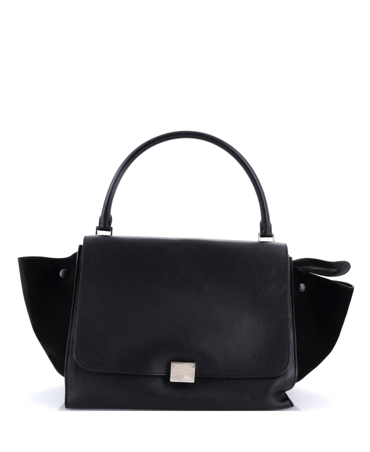 Click here for Pre-Owned Celine Medium Trapeze Bag Leather - Blac... prices