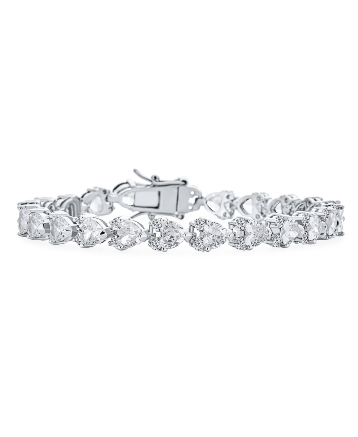 Click here for Bling Jewelry Romantic Red Clear Cubic Zirconia Cz... prices