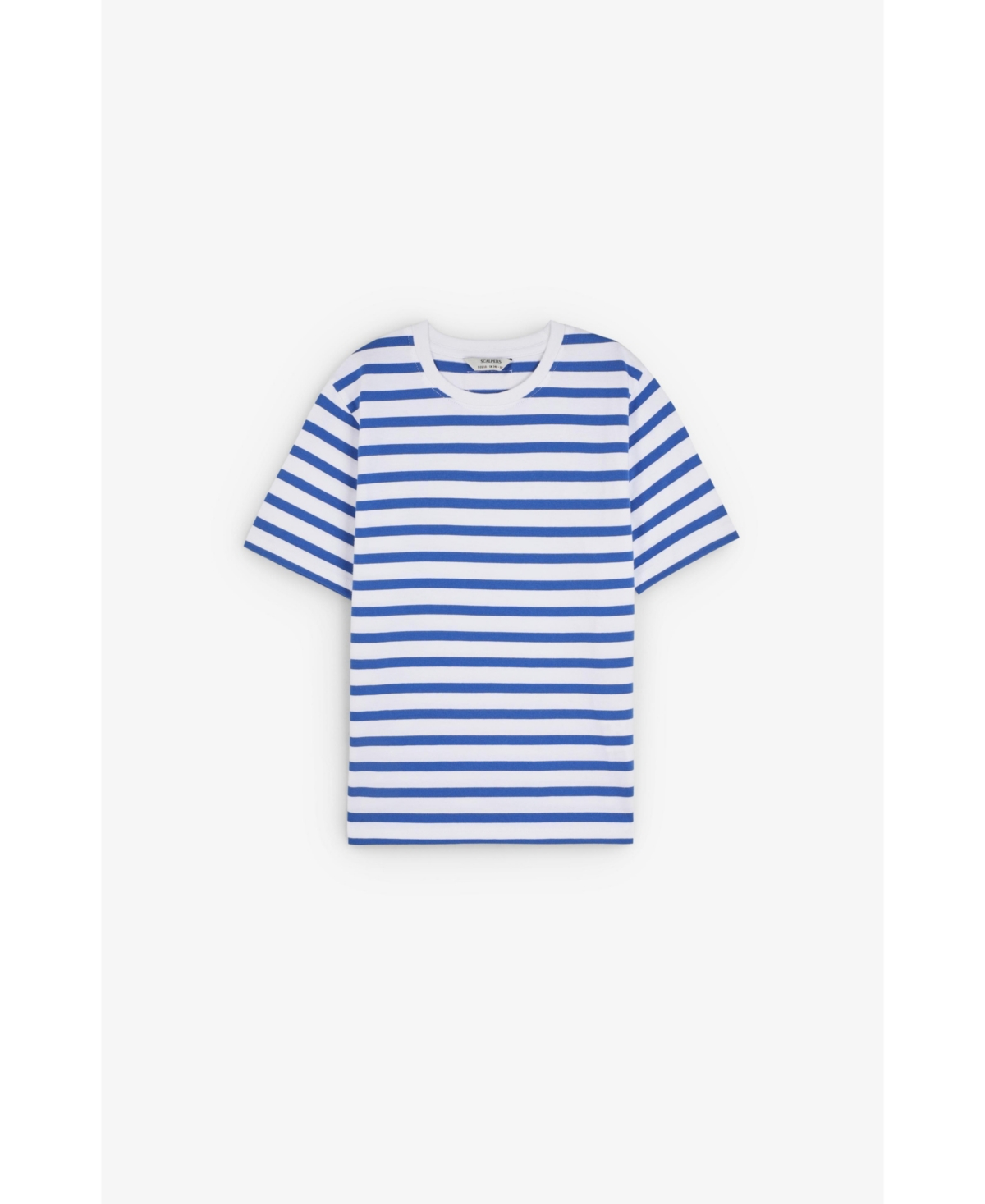 Click here for Scalpers Big Boys Stripes Tee - Medium blue 421 prices