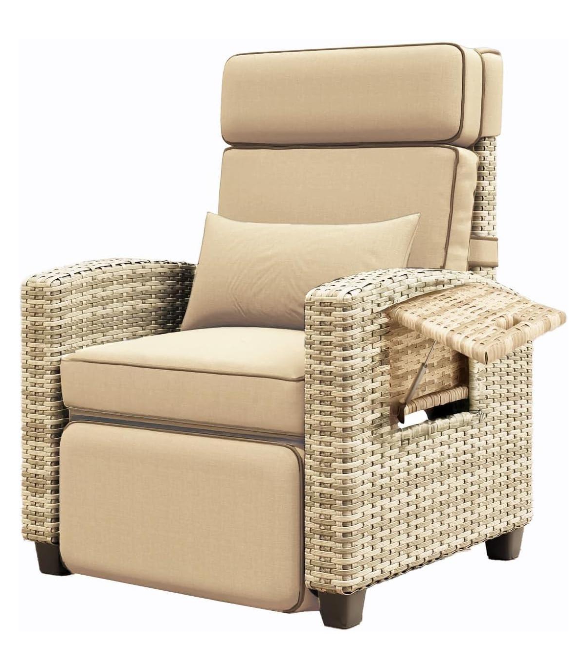 Click here for gaomon Outdoor Recliner Lounge Chair  145° Ad... prices