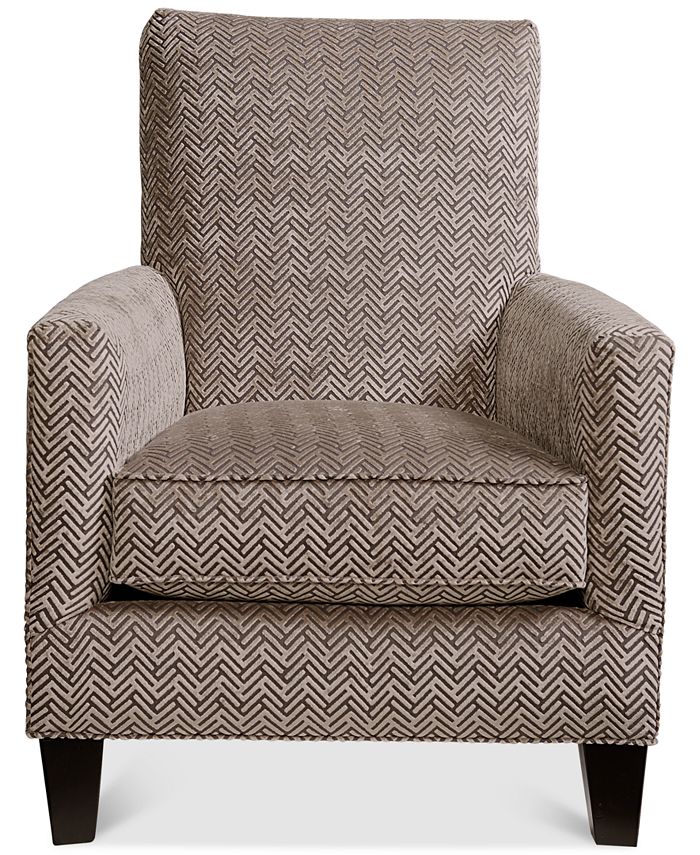 Furniture Brady Fabric Accent Chair - Macy's