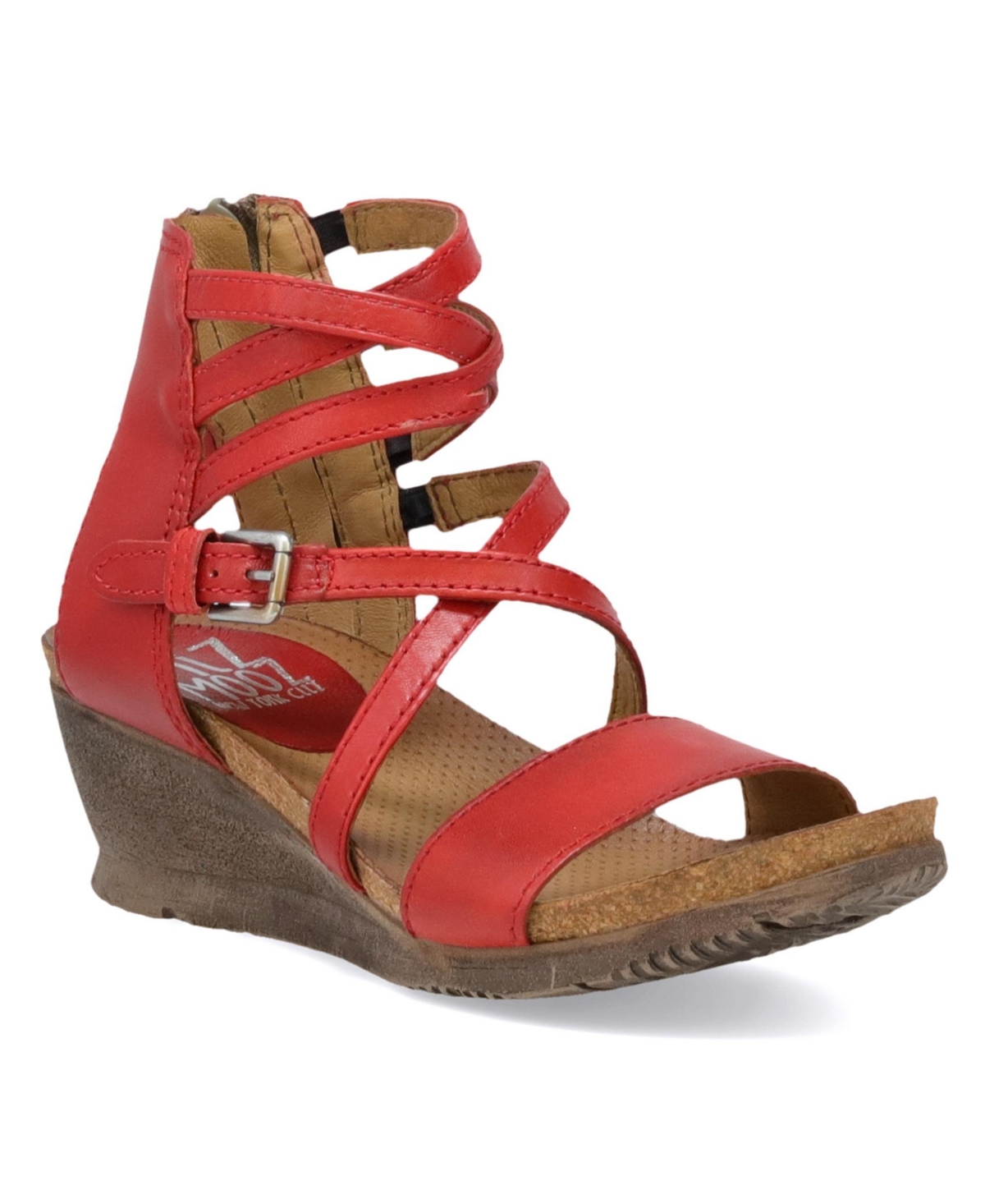 Click here for Miz Mooz Womens Wedge Sandal - Medium Yellow 724 prices