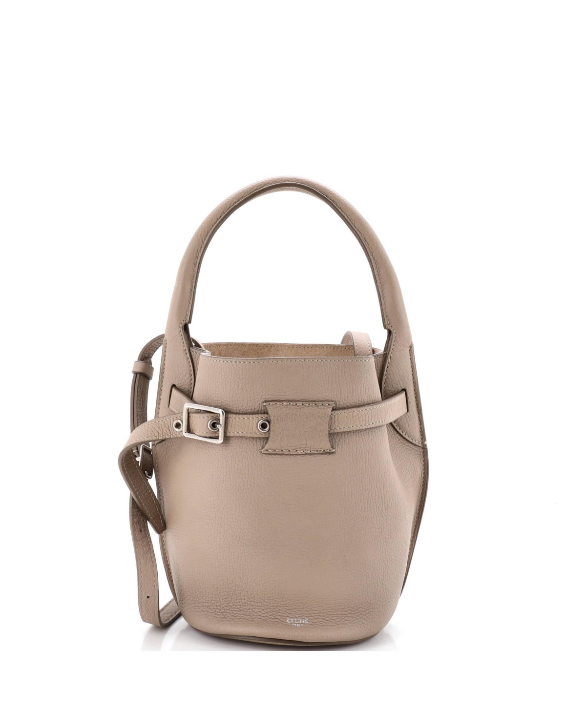 Click here for Pre-Owned Celine Nano Big Bag Bucket Leather - Nat... prices