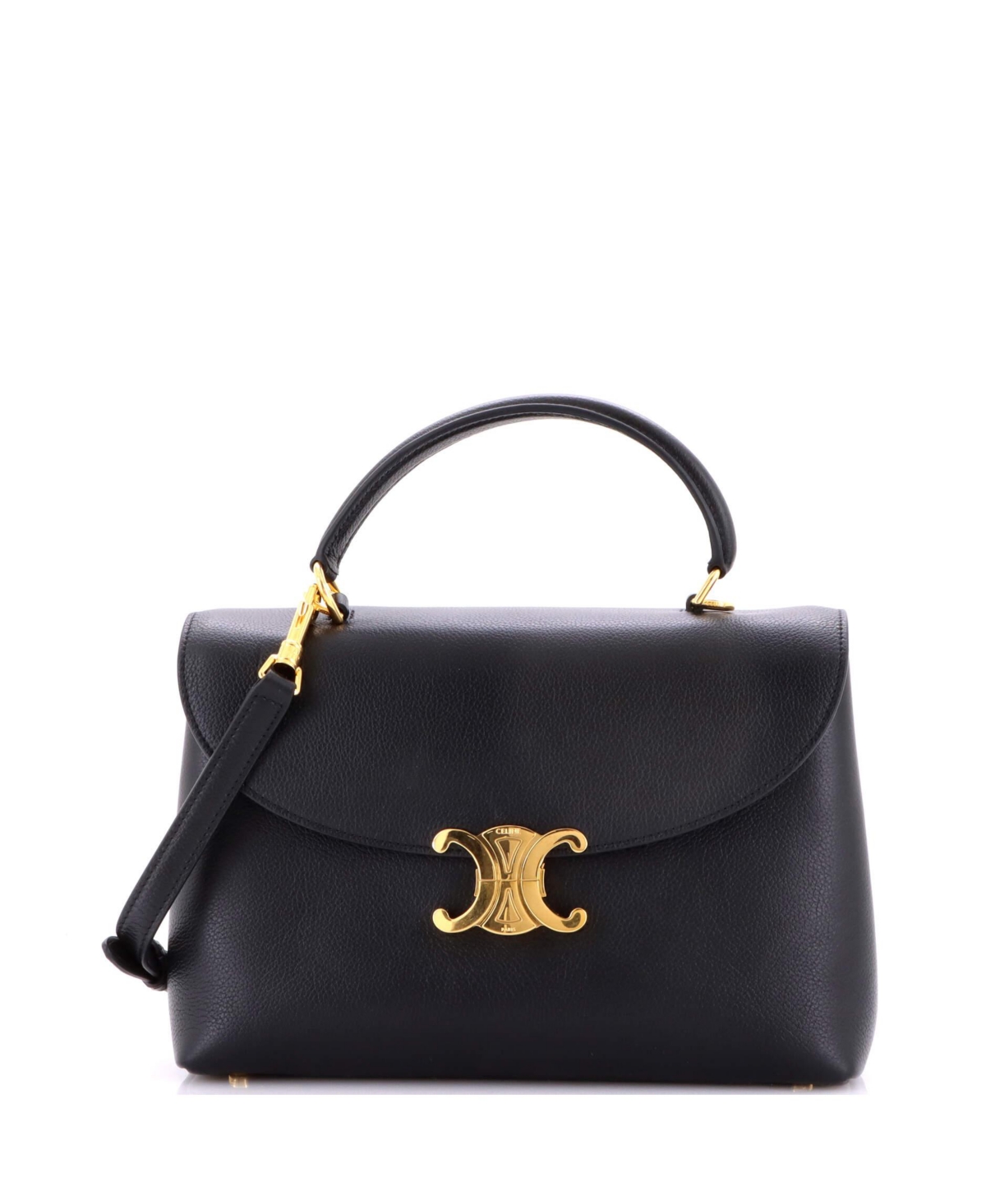 Click here for Pre-Owned Celine Medium Nino Top Handle Bag Leathe... prices