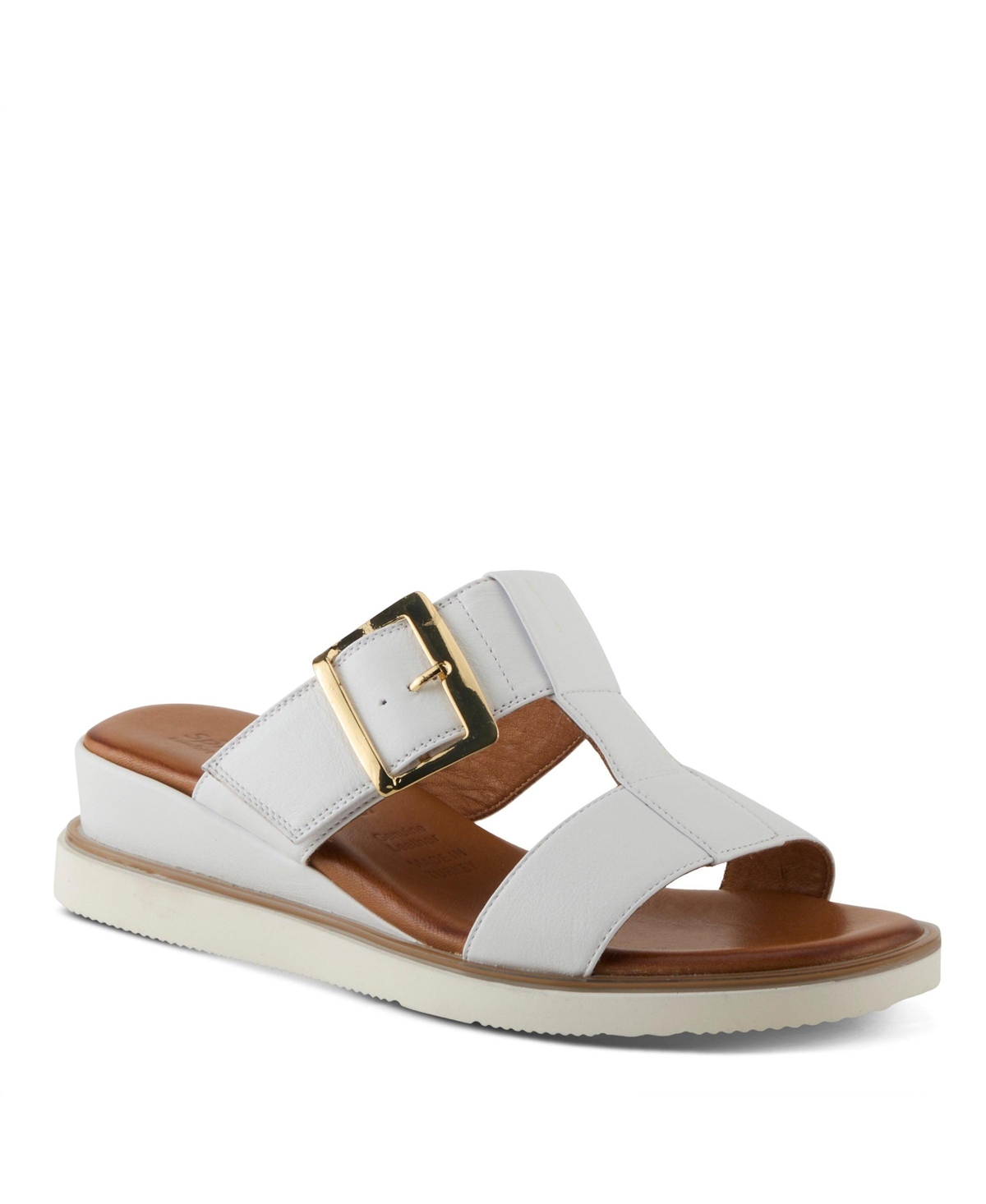Click here for Spring Step Womens Seaport Sandal - White prices