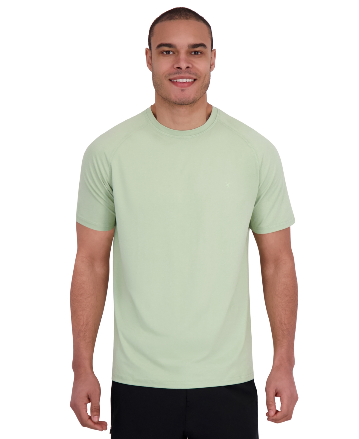 Click here for Spyder Mens Short-Sleeve Crewneck Rashguard - Laur... prices