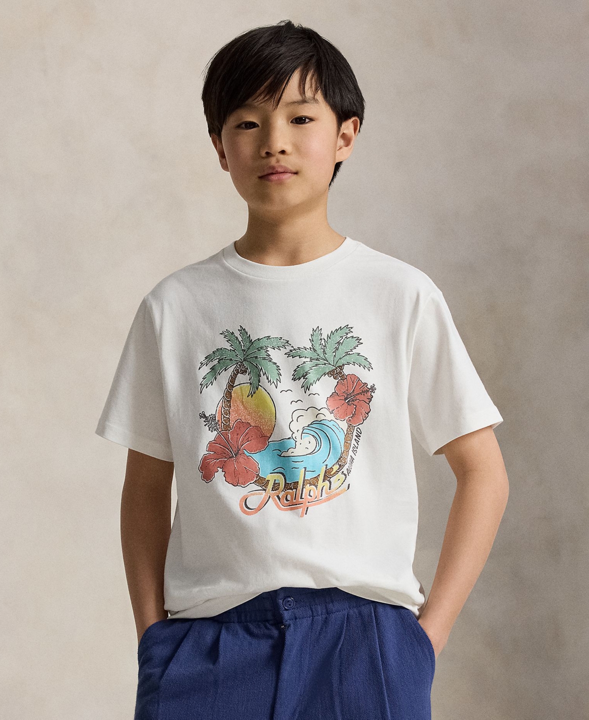 Click here for Polo Ralph Lauren Boys 8-20 Cotton Jersey Graphic... prices