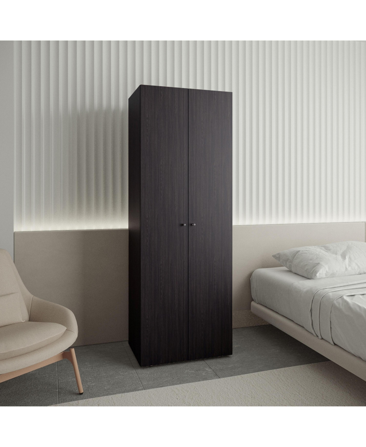 Click here for flynama Home 2 Doors Closet System Armoire with Ha... prices