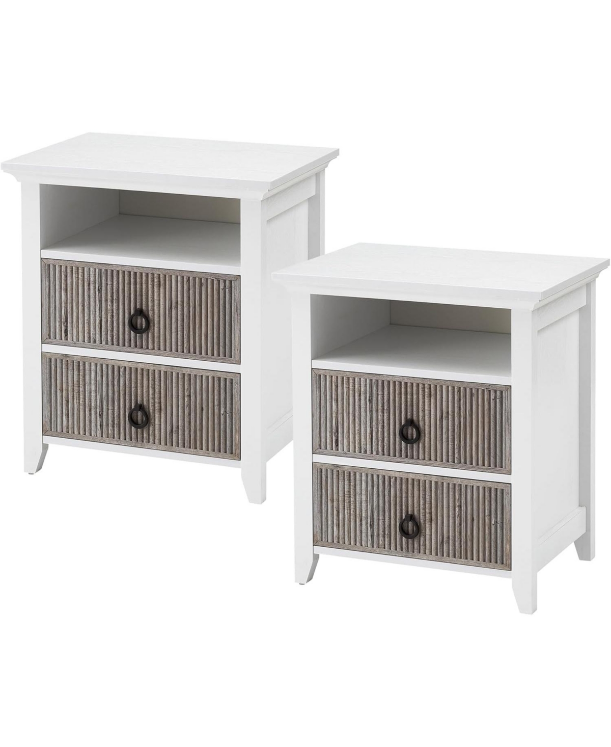 Click here for gaomon Nightstand Set of 2 Nightstand with 2 Drawe... prices