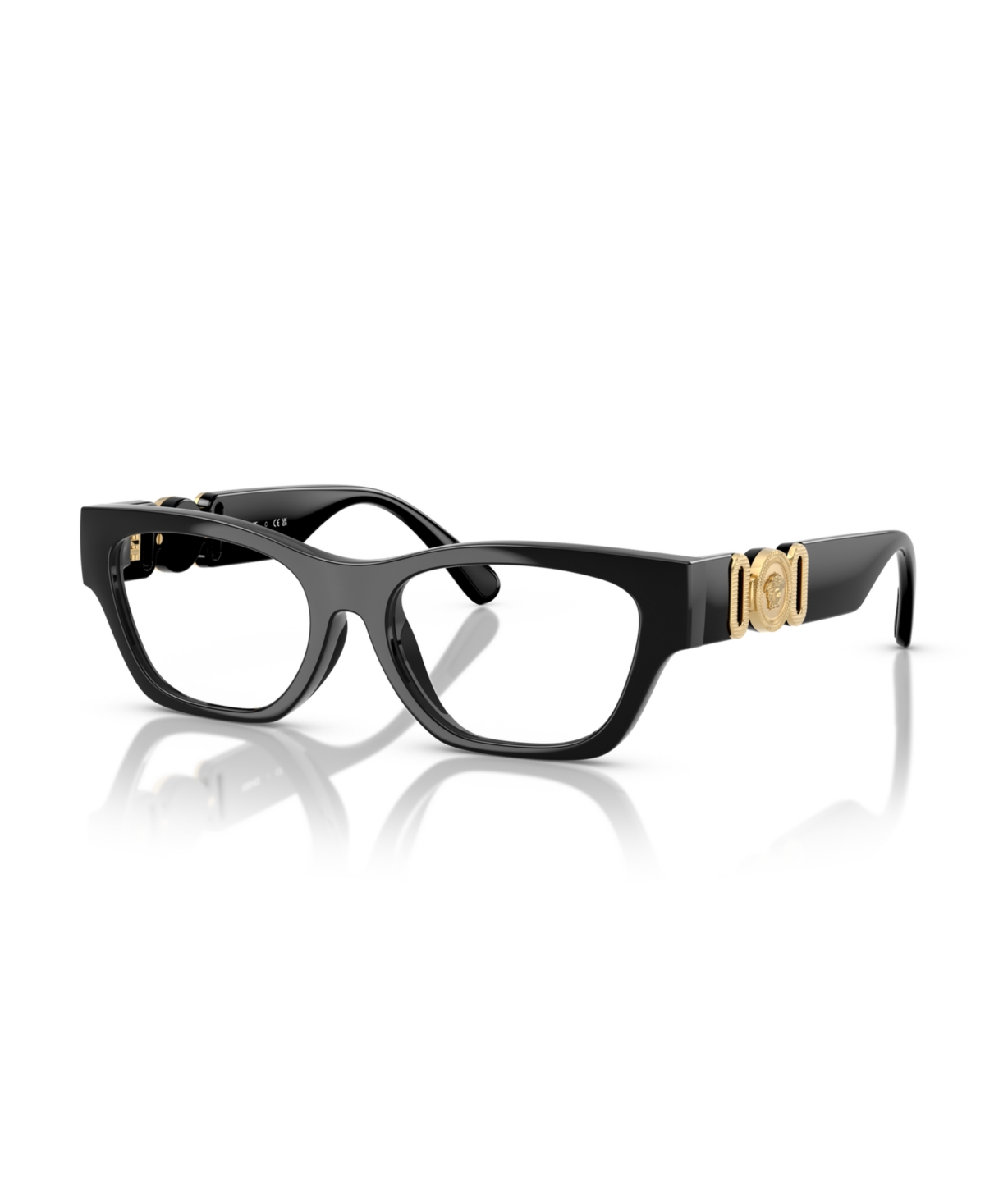 Click here for Versace Child Round Eyeglasses  VK3008U - Black prices
