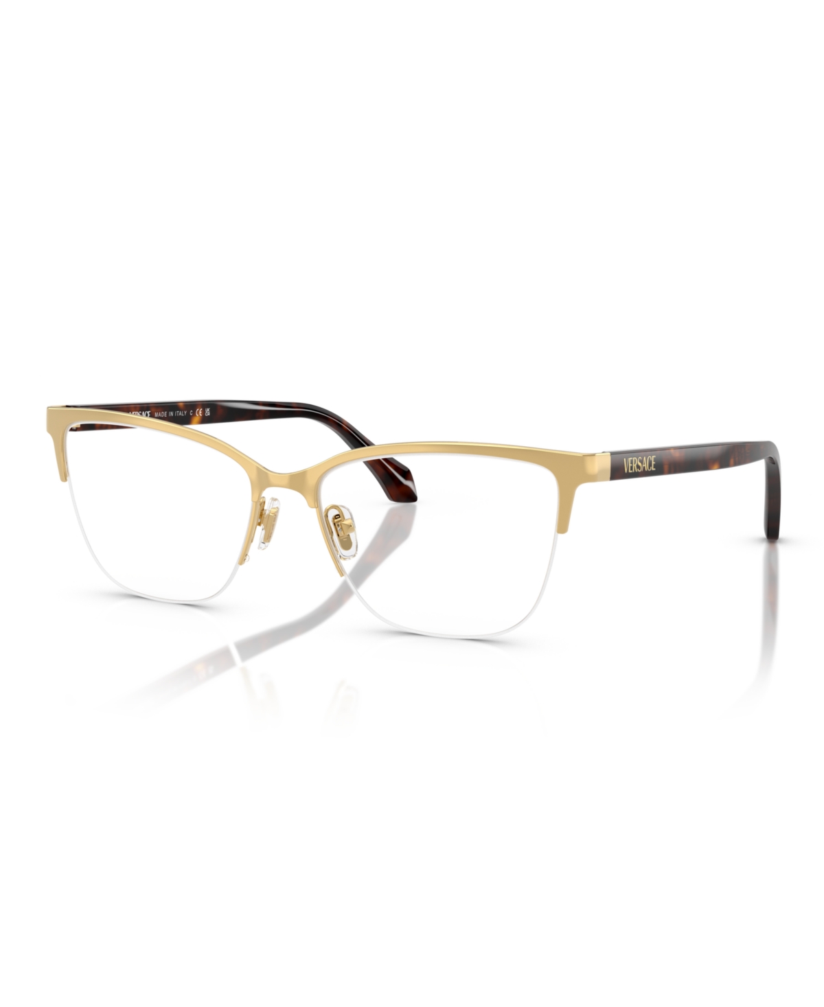 Click here for Versace Womens Cat Eye Eyeglasses  VE1304 - Gold prices