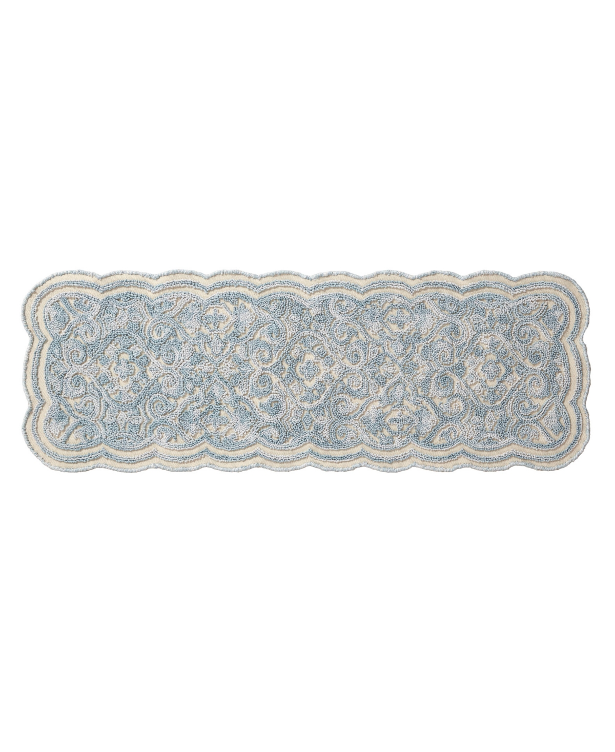 Click here for Laura Ashley Scalloped Skid Resistant Accent Rug... prices