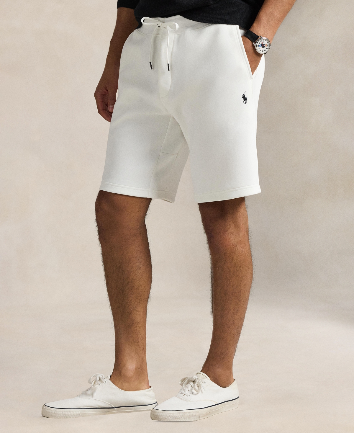 Click here for Polo Ralph Lauren 9-Inch Double-Knit Short - White prices