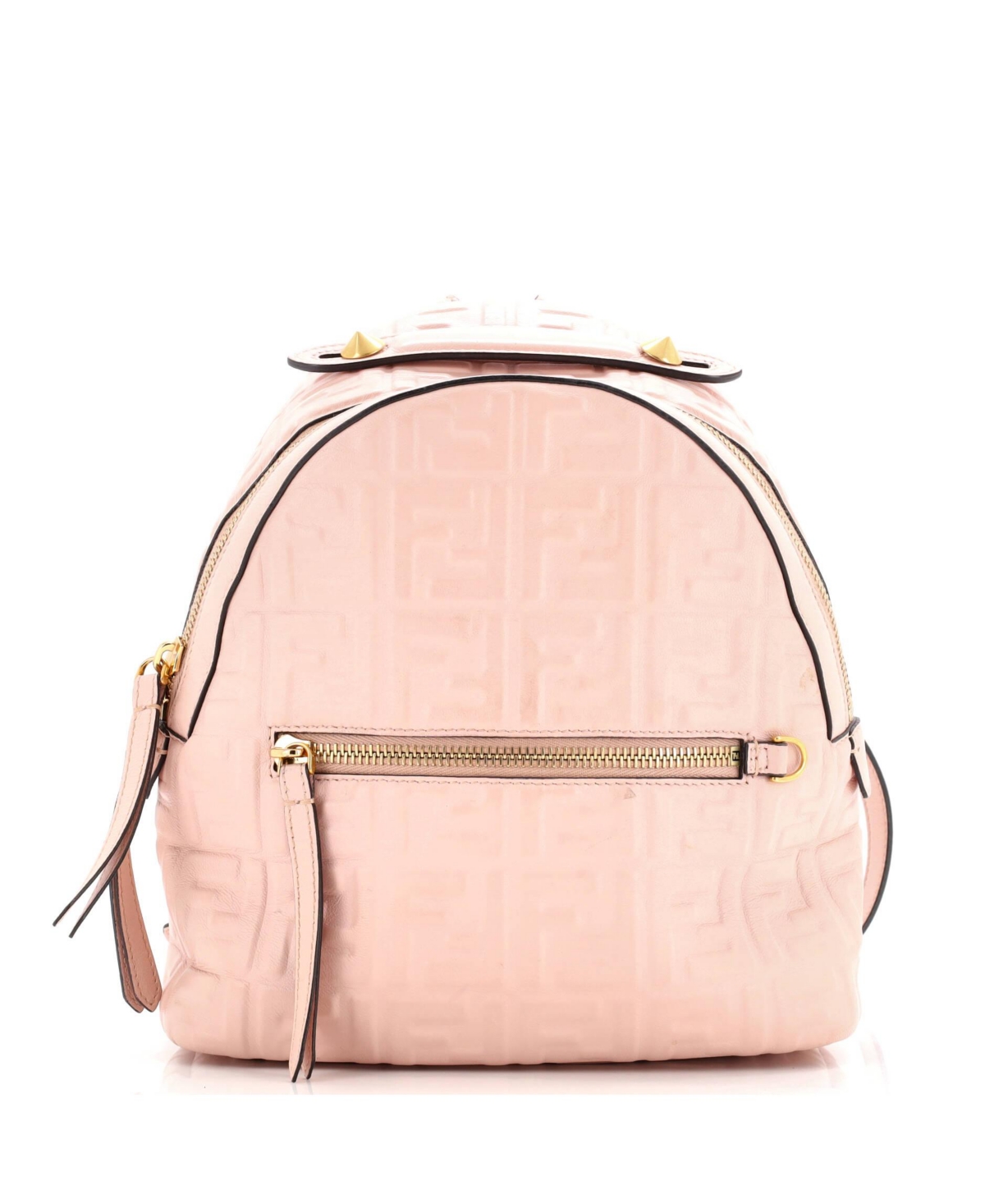 Click here for Pre-Owned Fendi Mini By The Way Backpack Zucca Emb... prices