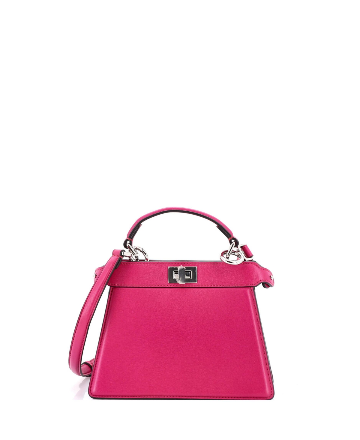 Click here for Pre-Owned Fendi Petite Peekaboo ISeeU Bag Leather... prices