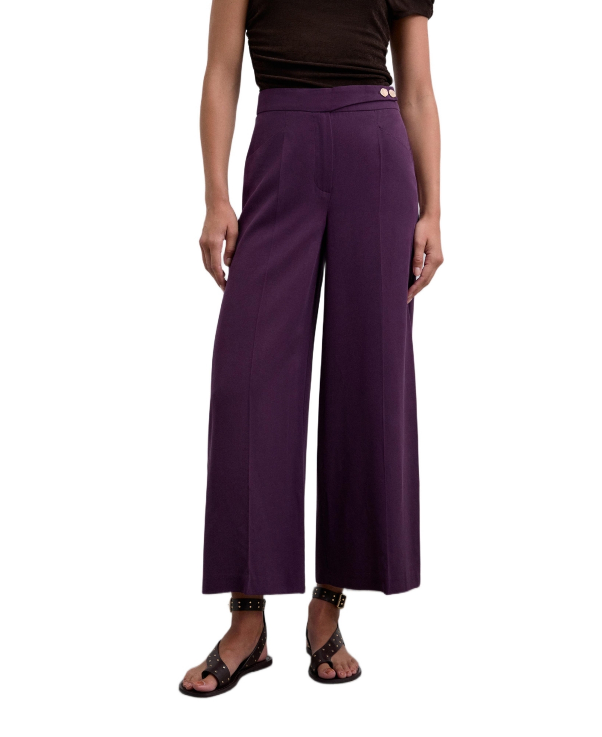 Click here for Scalpers Womens Purple Pant - Purple prices