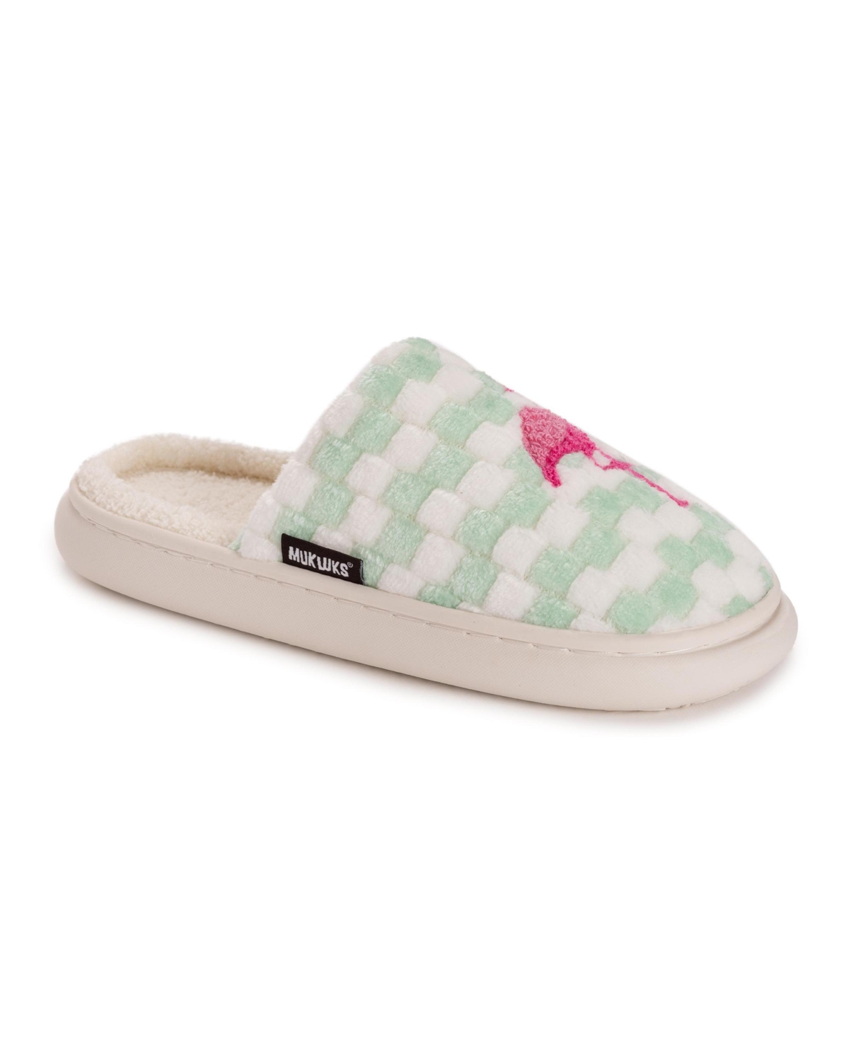 Click here for Muk Luks Womens Joss Scuff - Mint prices