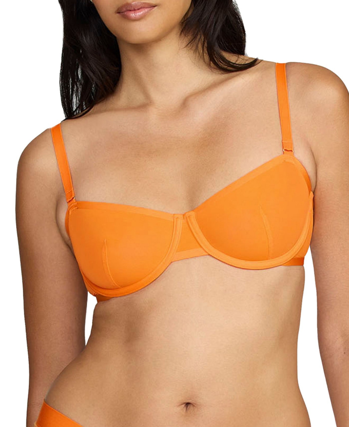 Click here for Cuup Womens The Balconette - Mesh Bra - Glow prices