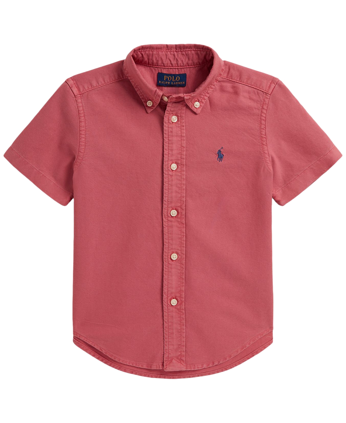 Click here for Polo Ralph Lauren Boys 2-7 Garment-Dyed Oxford Shi... prices