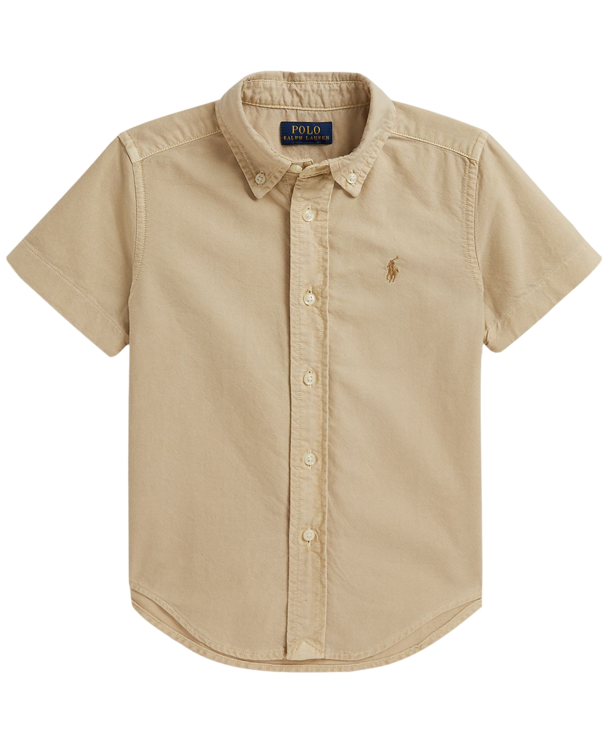 Click here for Polo Ralph Lauren Boys 2-7 Garment-Dyed Oxford Shi... prices