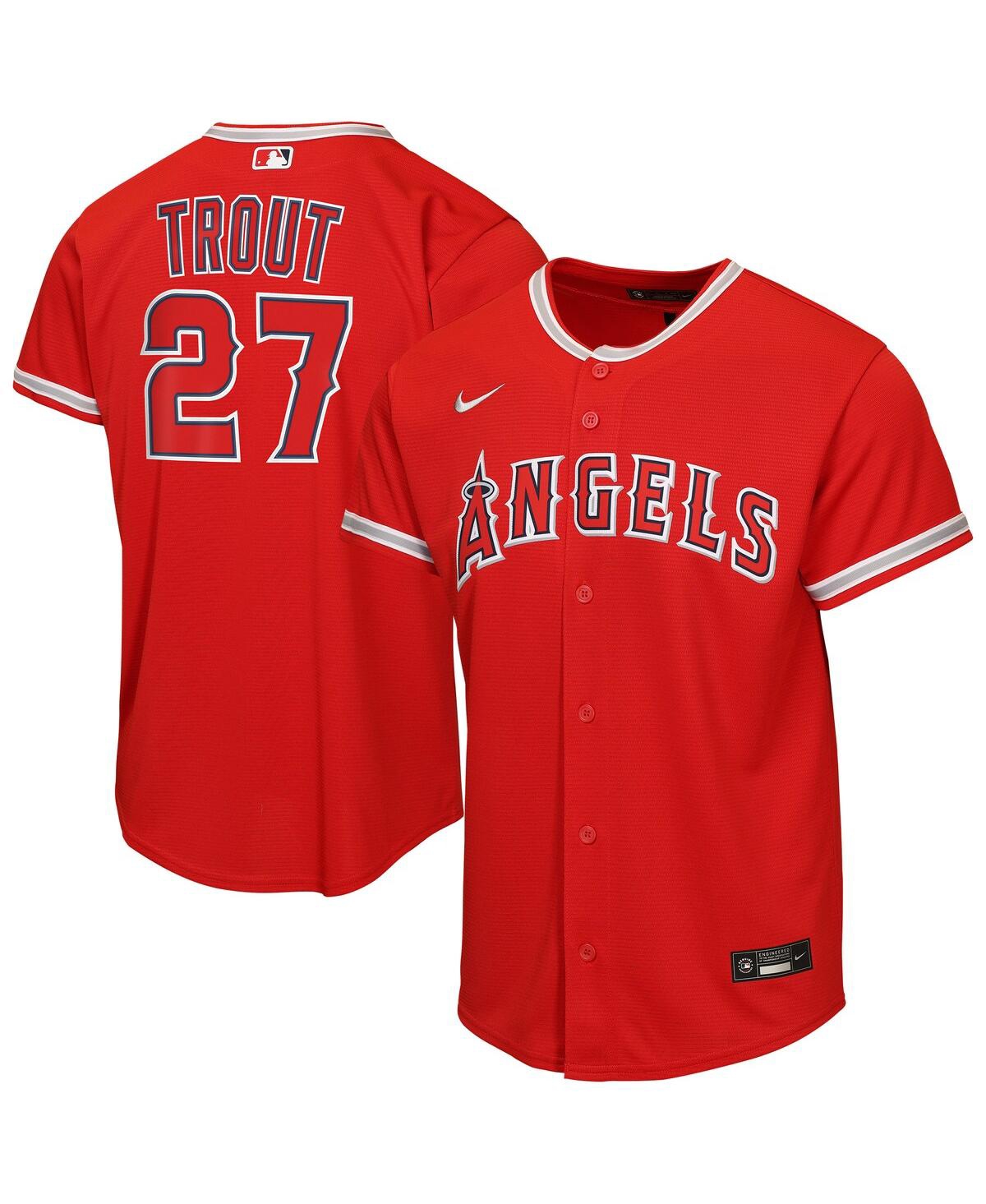 Click here for Nike Big Boys and Girls Mike Trout Red Los Angeles... prices