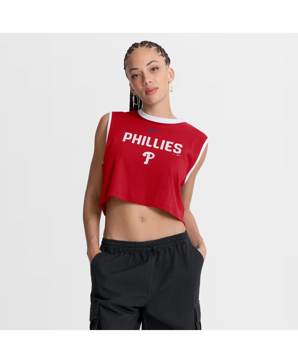 Click here for Nike Womens Red Philadelphia Phillies Primetime Lo... prices