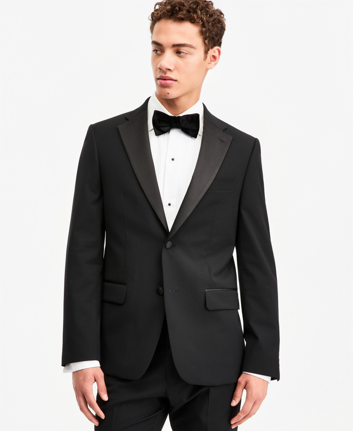 Click here for Tommy Hilfiger Mens Modern-Fit Flex Stretch Tuxedo... prices