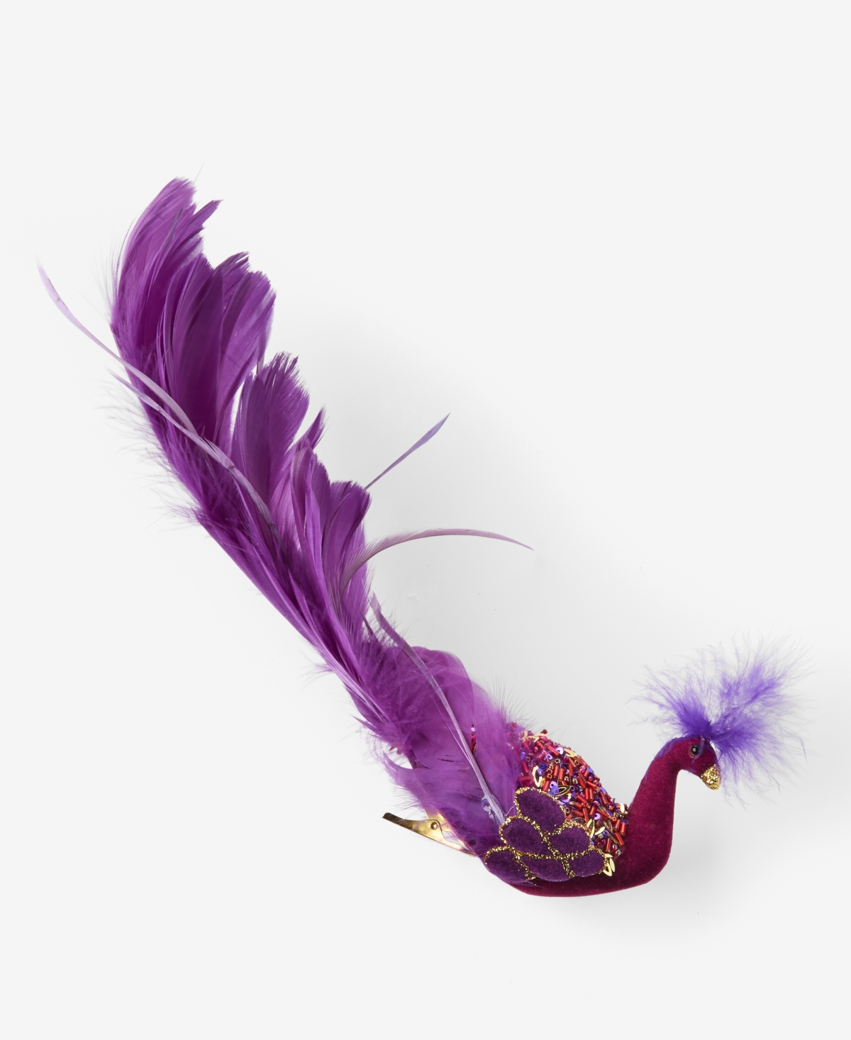 Click here for Holiday Lane Peacock Feather Clip Ornament  Macys... prices