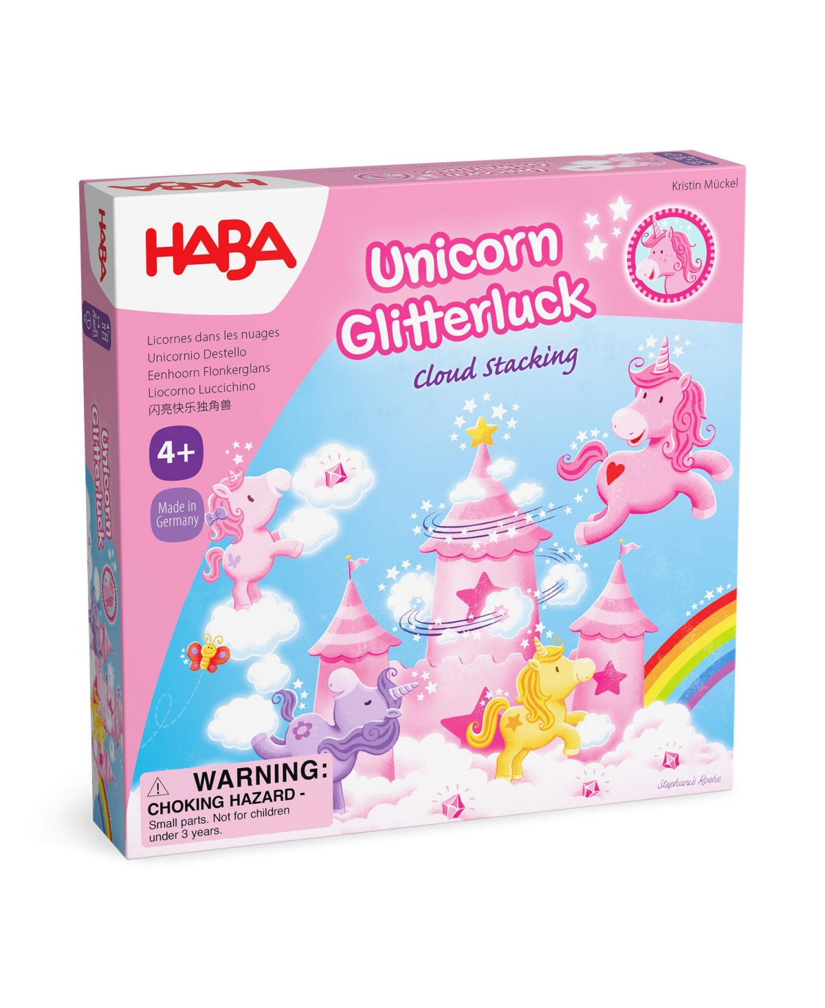Click here for Haba Unicorn Glitterluck Cloud Stacking - Cooperat... prices