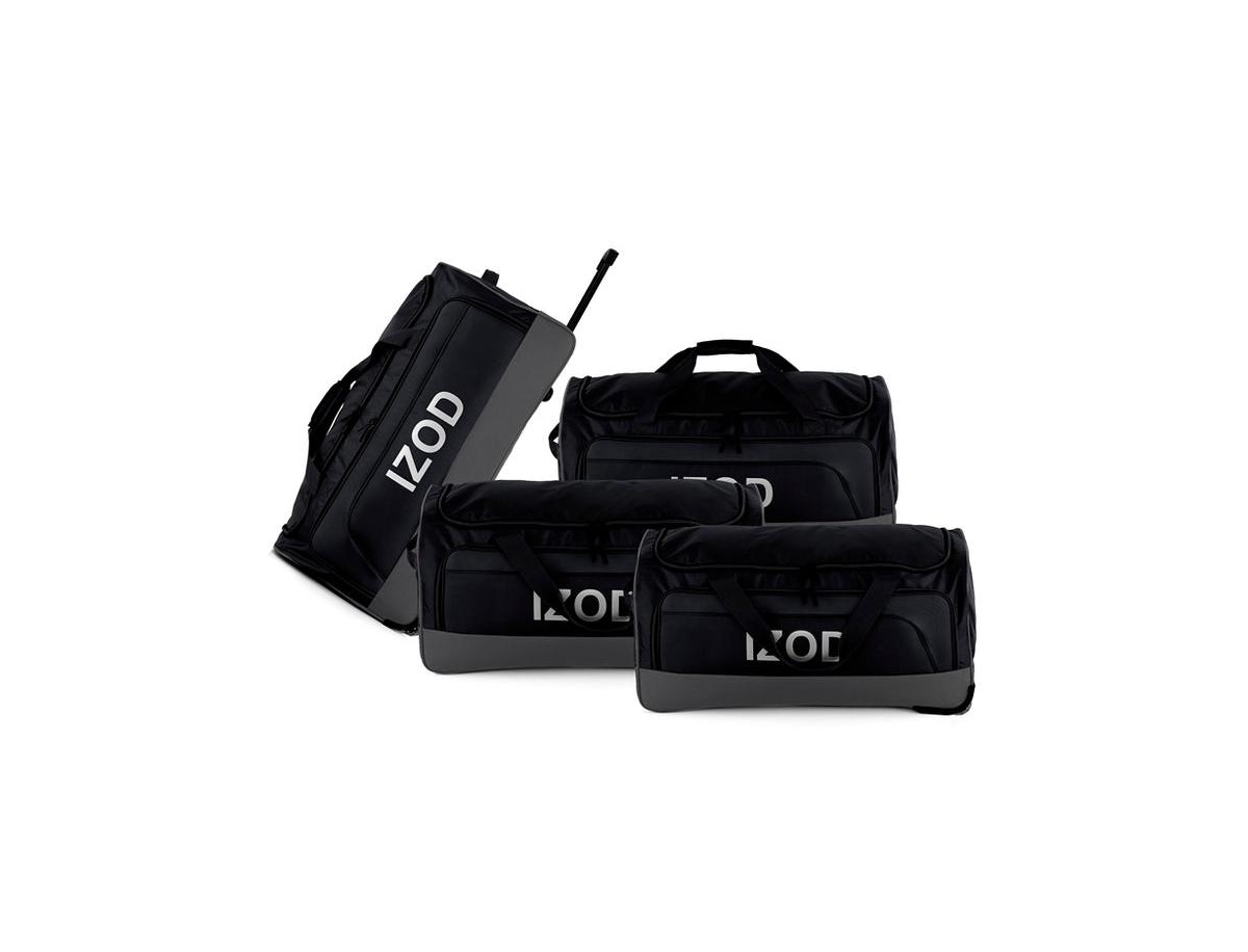 Click here for Izod Katy Travel Duffel 4-Piece Set – Light... prices