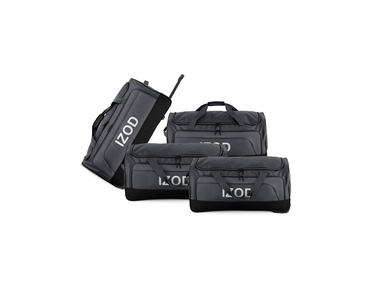 Click here for Izod Katy Travel Duffel 4-Piece Set – Light... prices